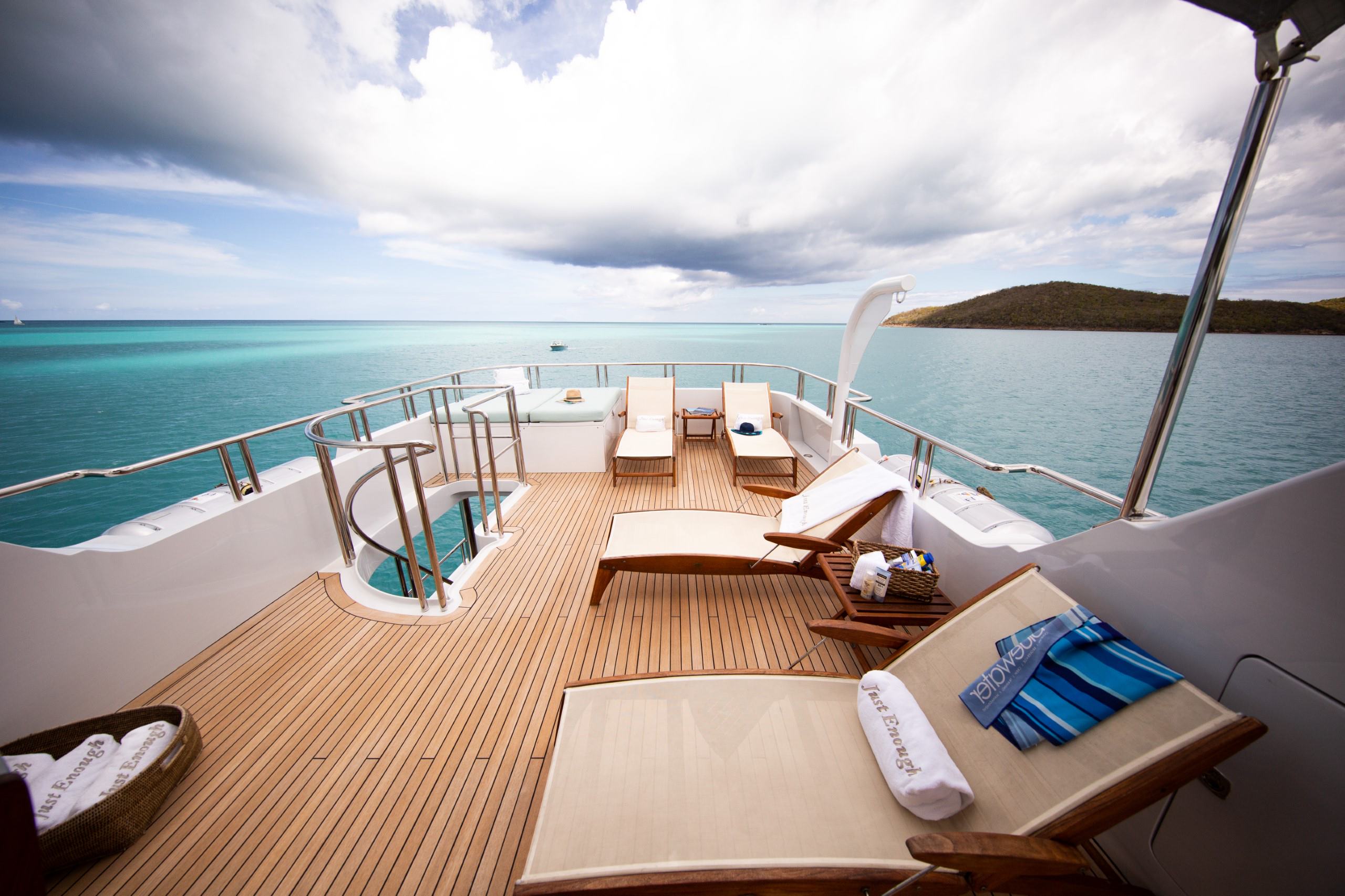 JUST ENOUGH - Sun Deck – Luxury Yacht Browser | by CHARTERWORLD ...